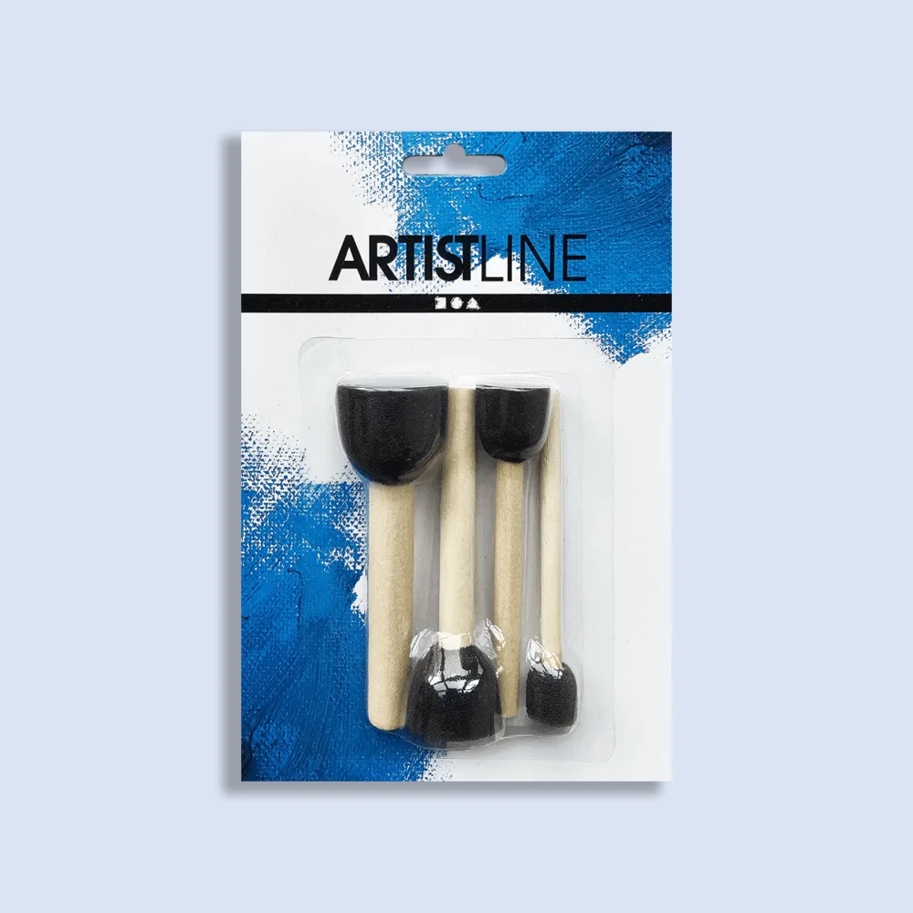 Foam Stamping Sticks Artistline – Set of 4 – 3DForma.nl